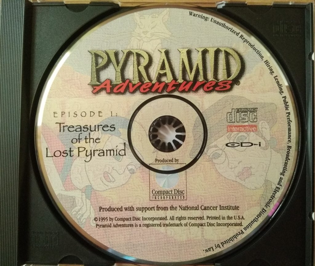 Pyramid Adventure CD – The World of CD-i