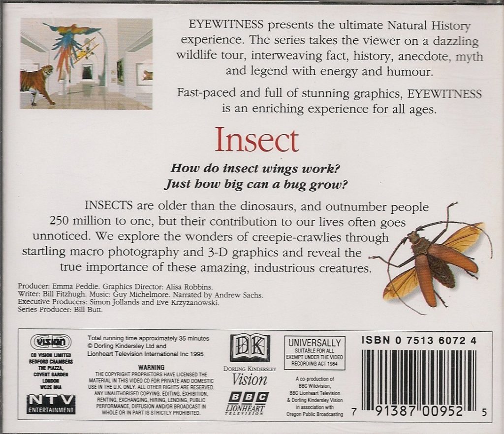 Eyewitness – Insect rear0001 – The World of CD-i